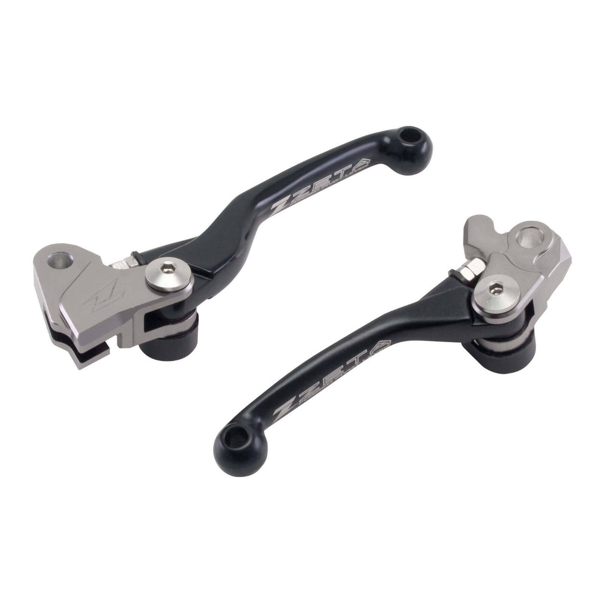 Zeta Pivot Lever Set FP - Kawasaki KX250F/ 450F '05-'12 - Black – Motozone