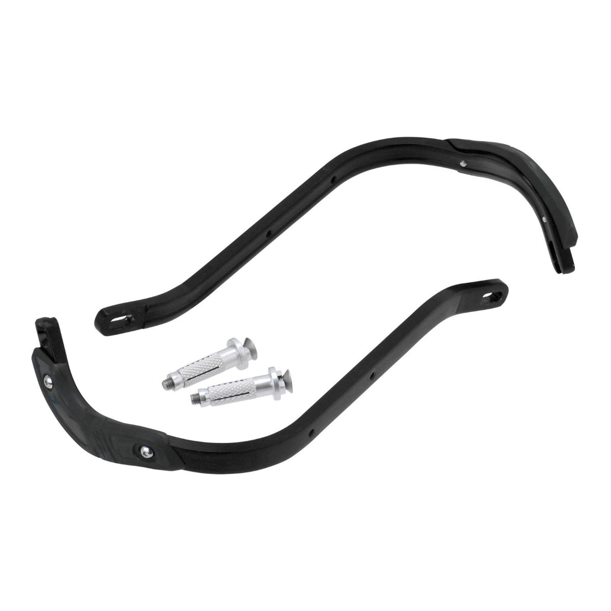 Zeta Pro Armor Bended Hand Guard - Black – Motozone