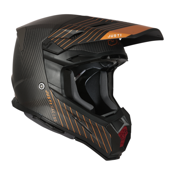 Just1 J22 Adult MX Helmet - 10th Anniversary Carbon Bronze – Motozone